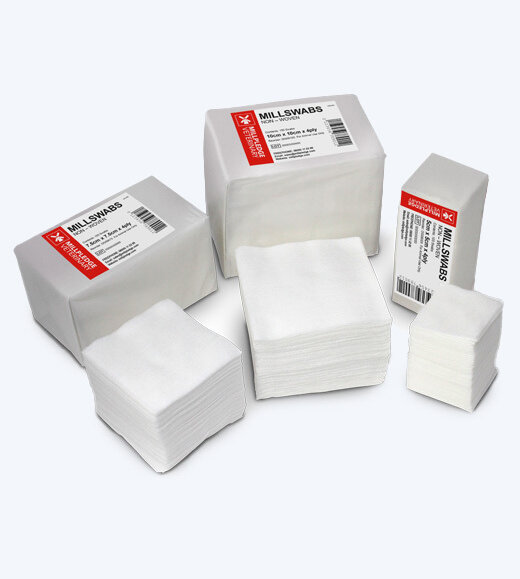 Millswabs™ Non-Woven Gauze Sponges | Millpledge